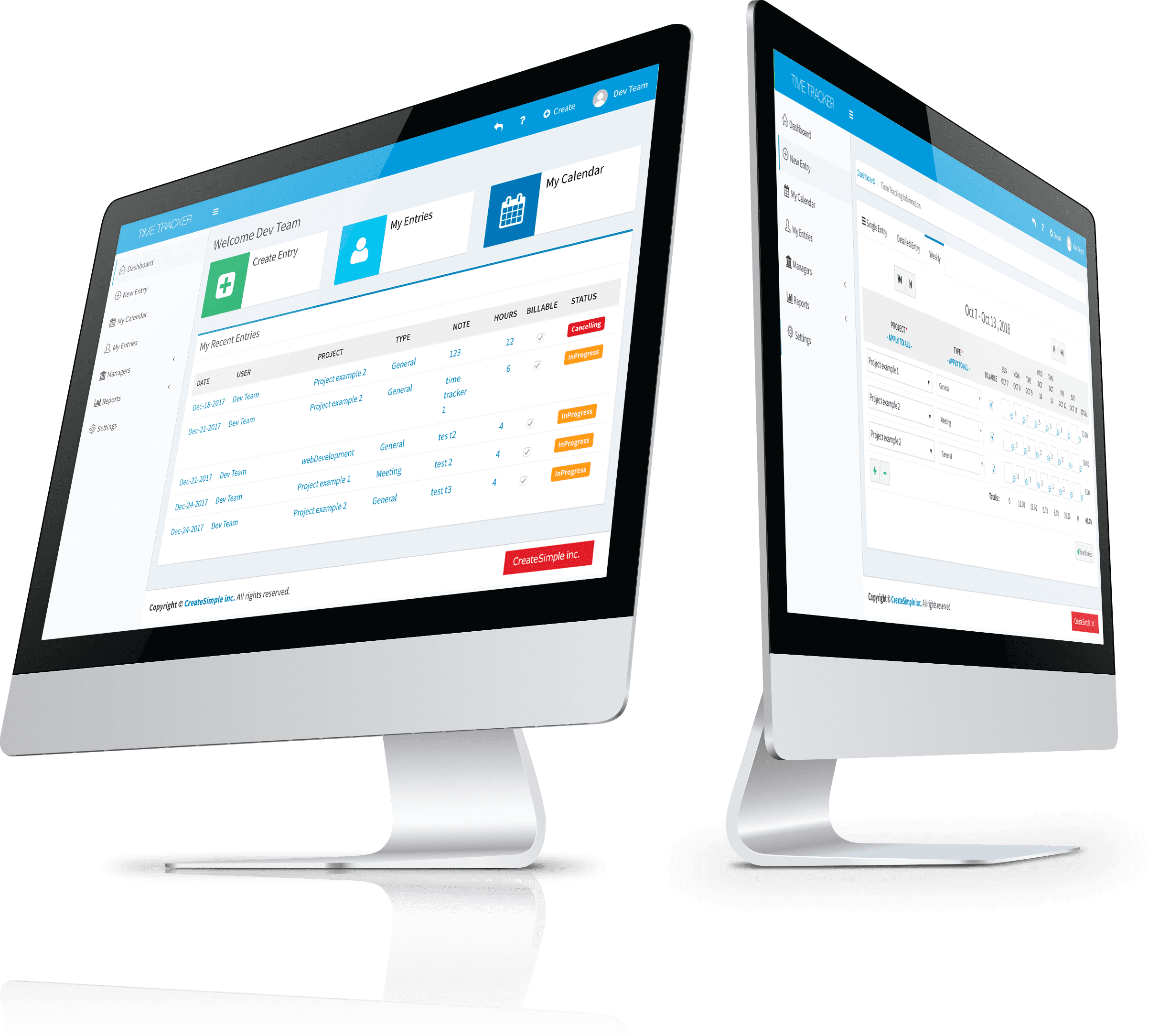 SharePoint Time Tracking App | Hello-Intranet
