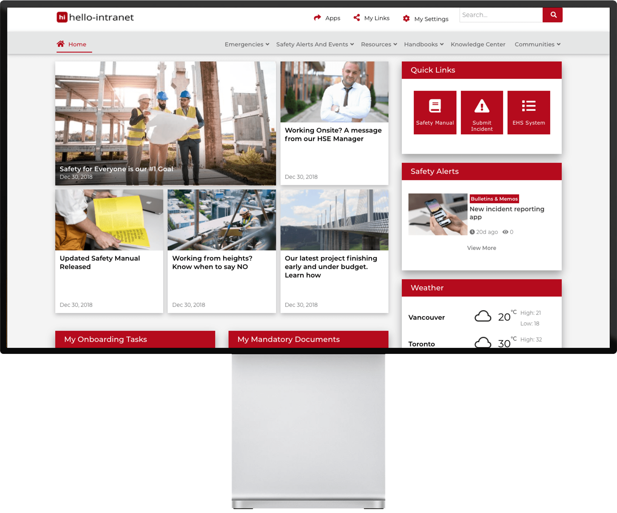 SharePoint Health Portal | Hello-Intranet