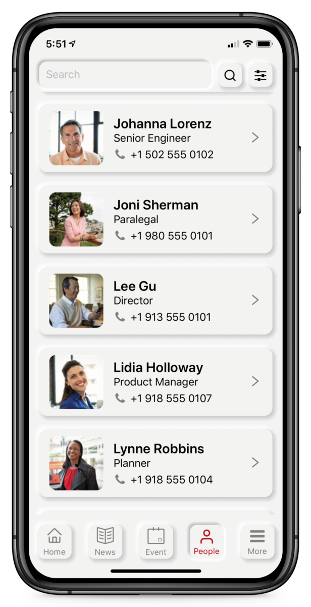 SharePoint Intranet Employee Directory | hello-intranet