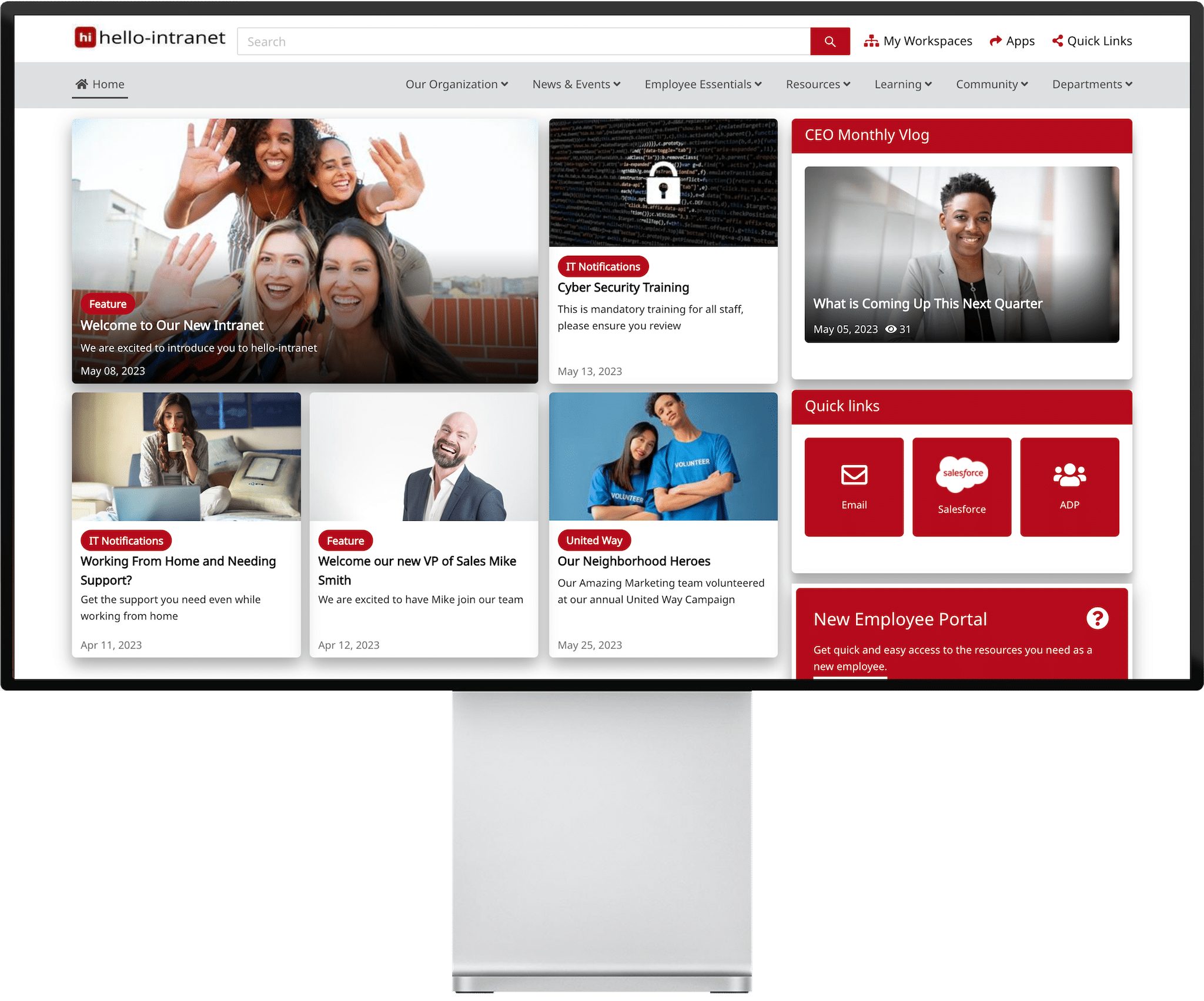 SharePoint Intranet Templates Solution | Hello-Intranet
