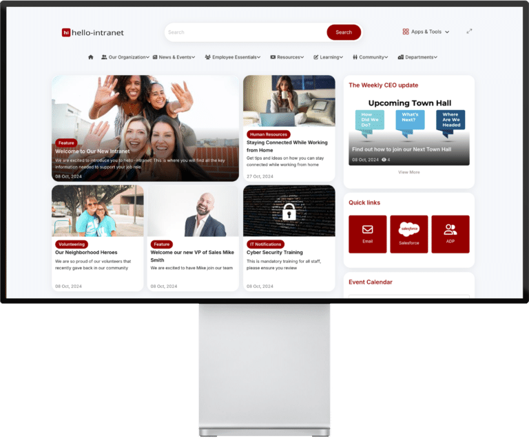 SharePoint Intranet Software Platform | hello-intranet